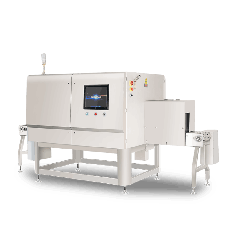 Dual Beam Side Scan X-Ray Inspection System | Foodmanvision