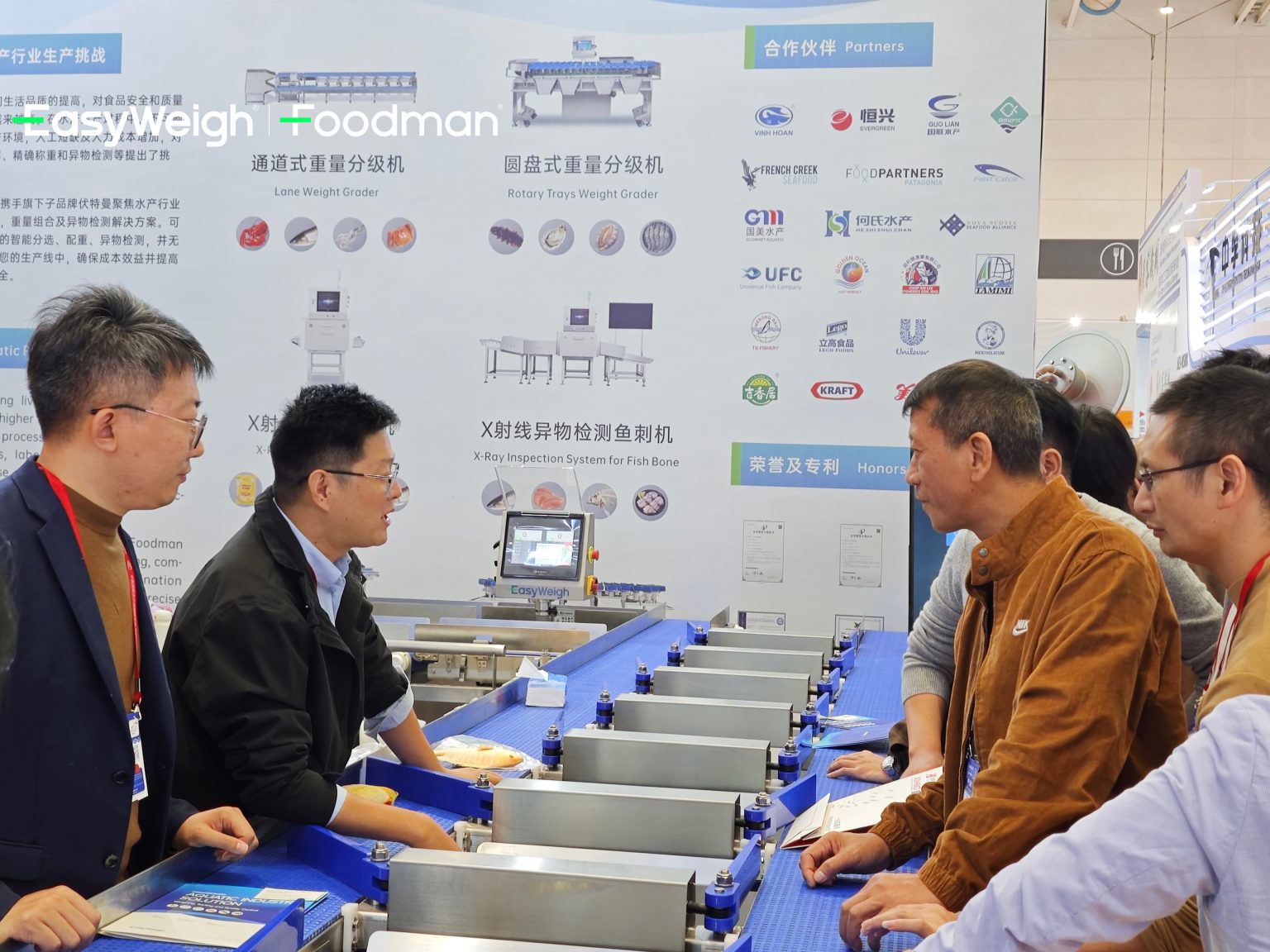 Foodman at China Fisheries Seafood Expo X-Ray & Checkweigher