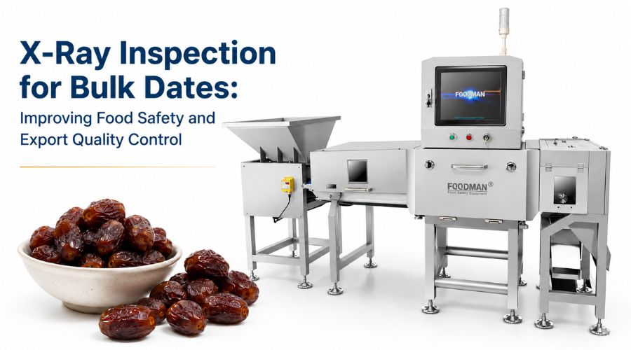 x ray inspection system for bulk dates detection foreign object
